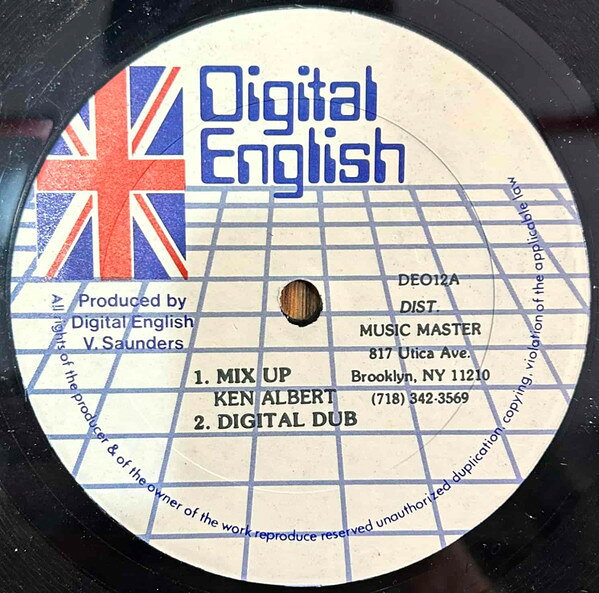 ・アーティスト Ken Albert / Lloyd-D-Stiff ・タイトル Mix Up / Rough Winer ・レーベル・型番 Digital English DEO12 ・フォーマット 12インチレコード ・コンディション(...
