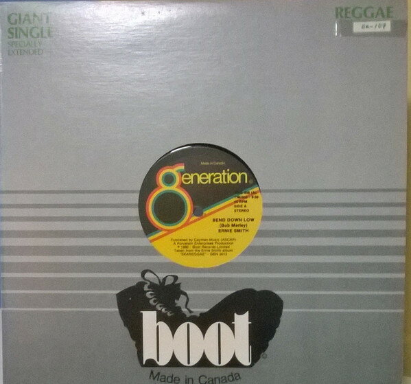 ・アーティスト Ernie Smith ・タイトル Bend Down Low ・レーベル・型番 Generation Records GGG006 ・フォーマット 12インチレコード ・コンディション(盤) 良い (VG+) ・コンディシ...