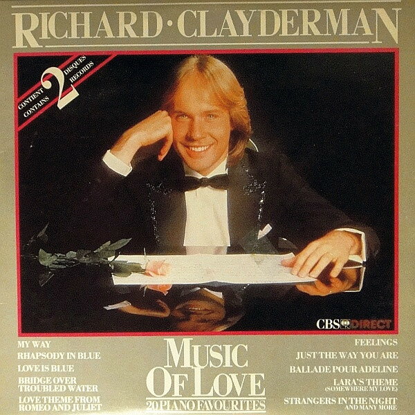 ・アーティスト Richard Clayderman ・タイトル Music Of Love - 20 Piano Favorites ・レーベル・型番 CBS Direct DME2059 ・フォーマット LPレコード ・コンディション(...