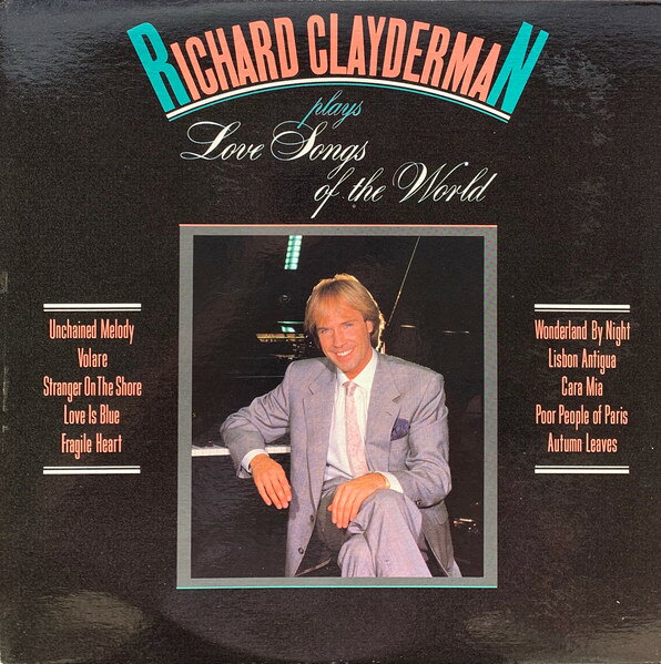 ・アーティスト Richard Clayderman ・タイトル Plays Love Songs Of The World ・レーベル・型番 Columbia FC40472 ・フォーマット LPレコード ・コンディション(盤) 良い (...