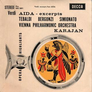・アーティスト Herbert von Karajan ・タイトル Verdi Aida Excerts ・レーベル・型番 Decca SEC5091 ・フォーマット 7インチレコード ・コンディション(盤) 良い (VG+) ・コンディシ...