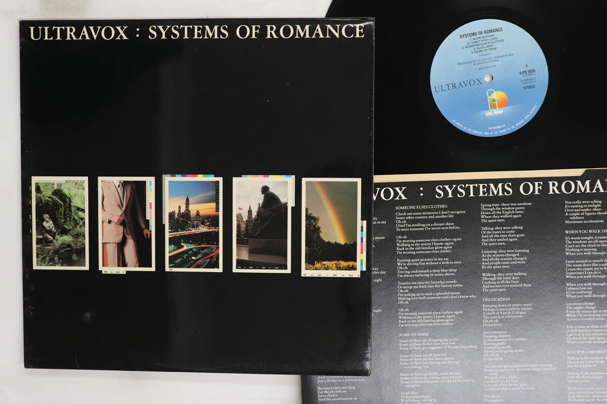・アーティスト Ultravox ・タイトル Systems Of Romance ・レーベル・型番 Island ILPS9555 ・フォーマット LPレコード ・コンディション(盤) 良い (VG+) ・コンディション(ジャケット) 可...