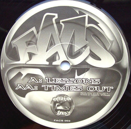・アーティスト Facs ・タイトル Lessons / Times Out ・レーベル・型番 Smokers Inc FACS002 ・フォーマット 12インチレコード ・コンディション(盤) 良い (VG+) ・コンディション(ジャケッ...