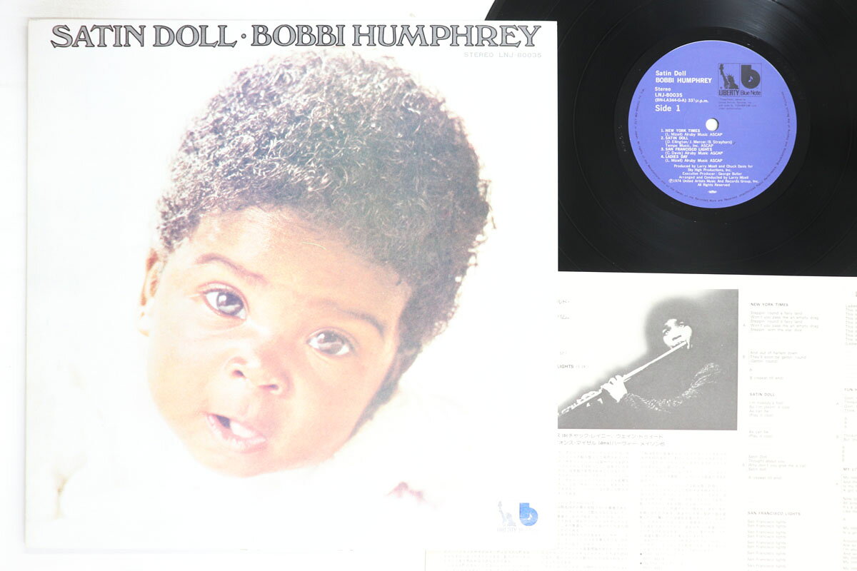 ・アーティスト Bobbi Humphrey ・タイトル Satin Doll ・レーベル・型番 LIBERTY LNJ80035 ・フォーマット LPレコード ・コンディション(盤) 良い (VG+) ・コンディション(ジャケット) 可 ...
