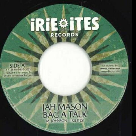 ・アーティスト Jah Mason / King Kong ・タイトル Bag A Talk / Licky Licky ・レーベル・型番 Irie Ites EU II7"281 ・フォーマット 7インチレコード ・コンディション(盤) ...