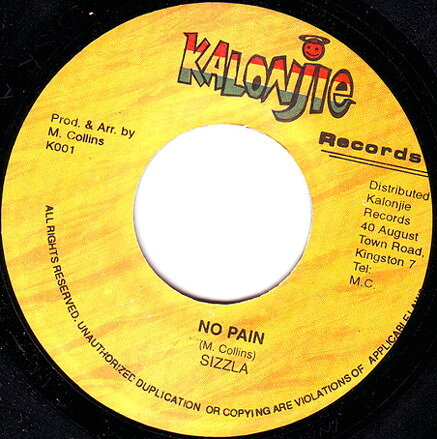 ・アーティスト Sizzla ・タイトル No Pain ・レーベル・型番 Kalonjie Records K001 ・フォーマット 7インチレコード ・コンディション(盤) 可 (VG) ・コンディション(ジャケット) ・コンディション...