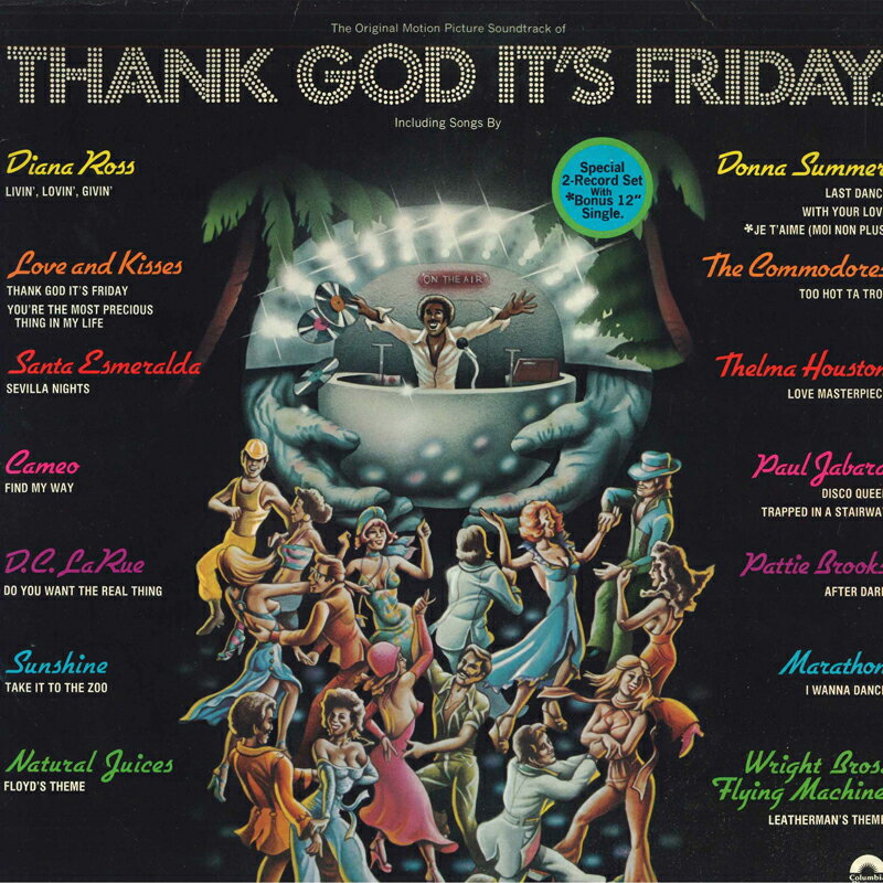 ・アーティスト Various ・タイトル Thank God It's Friday (The Original Motion Picture Soundtrack) ・レーベル・型番 CASABLANCA NBLP70991298 ・フ...