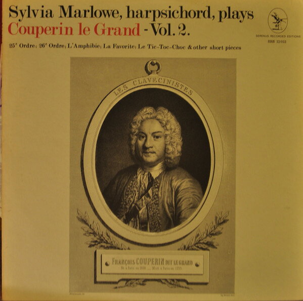 ・アーティスト Sylvia Marlowe, Fran?ois Couperin Le Grand ・タイトル Sylvia Marlowe, Harpsichord, Plays Couperin Le Grand - Vol. 2 ・...