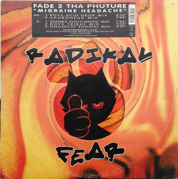 ・アーティスト Fade 2 Tha Phuture ・タイトル Migraine Headache ・レーベル・型番 Radikal Fear FEAR003 ・フォーマット 12インチレコード ・コンディション(盤) 良い (VG+) ...