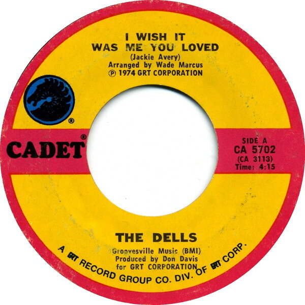 ・アーティスト Dells ・タイトル I Wish It Was Me You Loved / Two Together Is Better Than One ・レーベル・型番 Cadet CA5702 ・フォーマット 7インチレコード ...