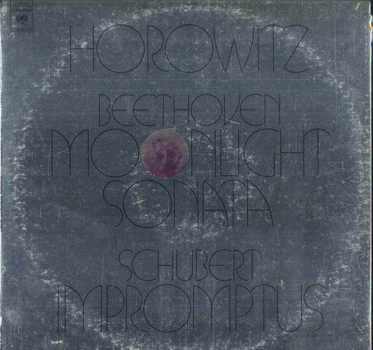 ・アーティスト Vladimir Horowitz ・タイトル Beethoven Moonlight Sonata / Schubert Impromptus ・レーベル・型番 COLUMBIA MASTERWORKS M32342 ・フ...