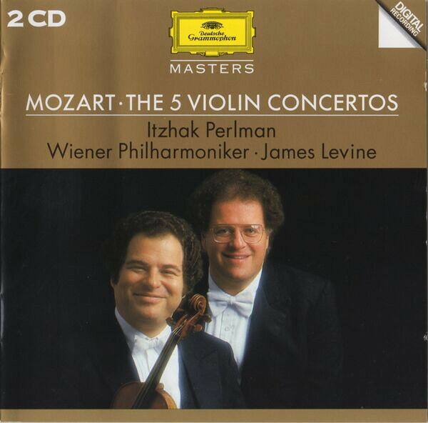 ・アーティスト Mozart, Itzhak Perlman, James Levine, Wiener Philharmoniker ・タイトル Mozart - The 5 Violin Concertos ・レーベル・型番 Deuts...