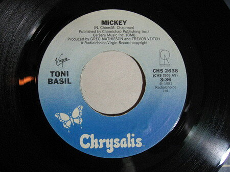 ・アーティスト Toni Basil ・タイトル Mickey / Thief On The Loose ・レーベル・型番 Chrysalis CHS2638 ・フォーマット 7インチレコード ・コンディション(盤) 可 (VG) ・コンデ...
