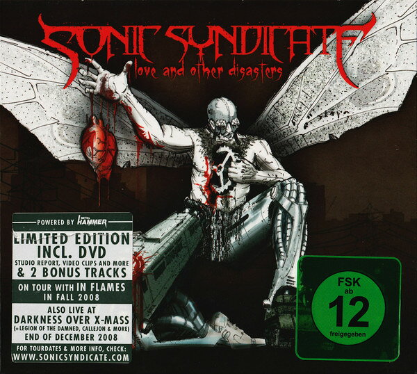 ・アーティスト Sonic Syndicate ・タイトル Love And Other Disasters ・レーベル・型番 Nuclear Blast 2736121600 ・フォーマット CD ・コンディション(盤) 良い (VG+)...