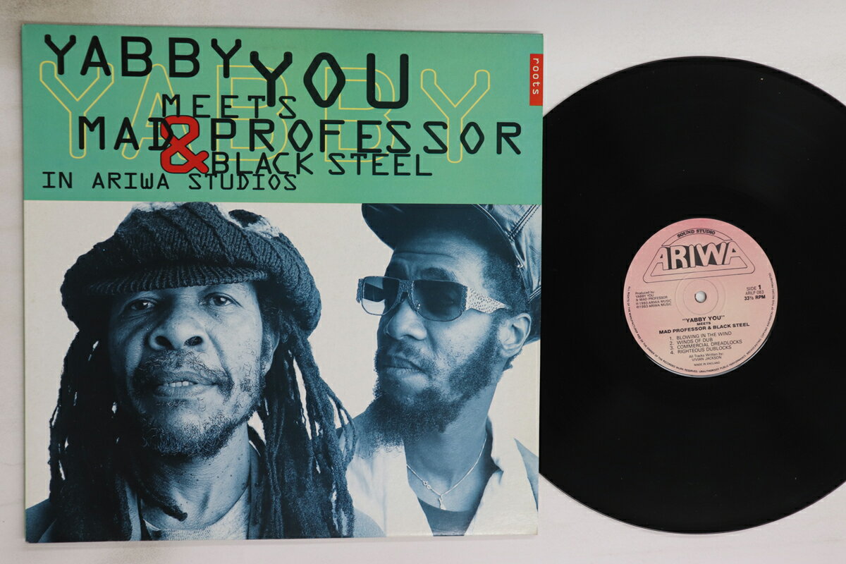 ・アーティスト Yabby U ・タイトル Meets Mad Professor & Black Steel At Ariwa Studios (1993) ・レーベル・型番 Ariwa UK ARILP083 ・フォーマット LPレコー...