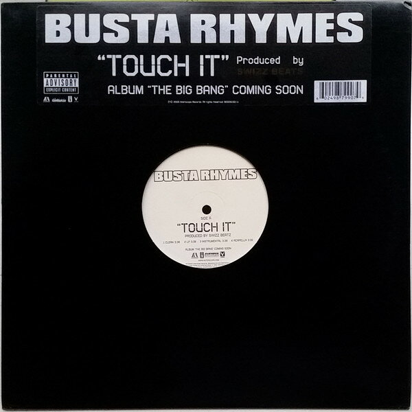 ・アーティスト Busta Rhymes ・タイトル Touch It ・レーベル・型番 Interscope Records INTR115971 ・フォーマット 12インチレコード ・コンディション(盤) 良い (VG+) ・コンディシ...