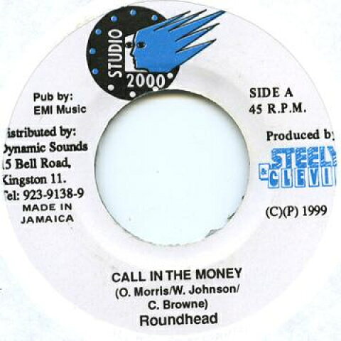 ・アーティスト Roundhead ・タイトル Call In The Money ・レーベル・型番 Studio 2000 none ・フォーマット 7インチレコード ・コンディション(盤) 新品 (M) ・コンディション(ジャケット) ...