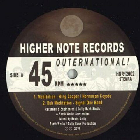 ・アーティスト King Cooper, Hornsman Coyote / Ras P, Signal One Band ・タイトル Meditation; Dub Meditation / Midnight; Midnight Dub ...