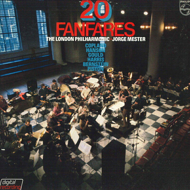 ・アーティスト Jorge Mester, London Philharmonic ・タイトル 20のファンファーレ / ブラス&パーカッション ・レーベル・型番 PHILIPS 32PC1 ・フォーマット LPレコード ・コンディション(...
