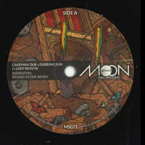 ・アーティスト Caveman Dub, Dubbing Sun ・タイトル Inspiration (Studio As One Remix) / Inspiration (Studio As One Dub) ・レーベル・型番 Moon...