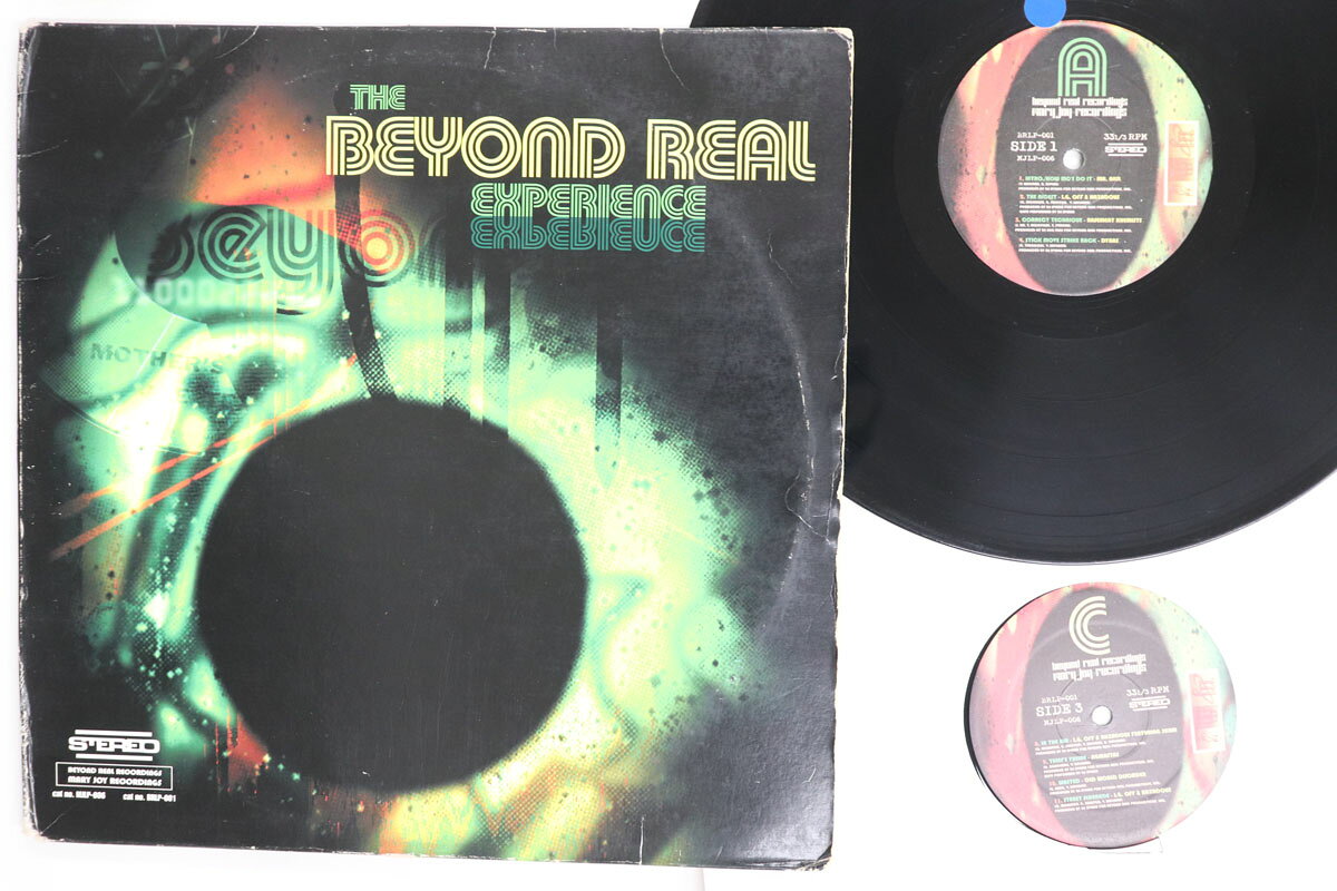 ・アーティスト DJ Spinna ・タイトル Beyond Real Experience ・レーベル・型番 BEYOND REAL BRLP001MJLP006 ・フォーマット LPレコード ・コンディション(盤) 可 (VG) ・コン...