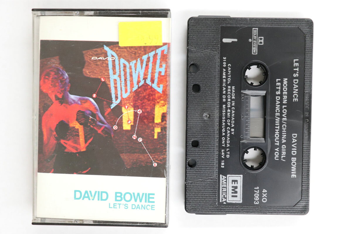 ・アーティスト David Bowie ・タイトル Let's Dance ・レーベル・型番 EMI AMERICA 4XO17093 ・フォーマット カセットテープ ・コンディション(盤) 良い (VG+) ・コンディション(ジャケット)...