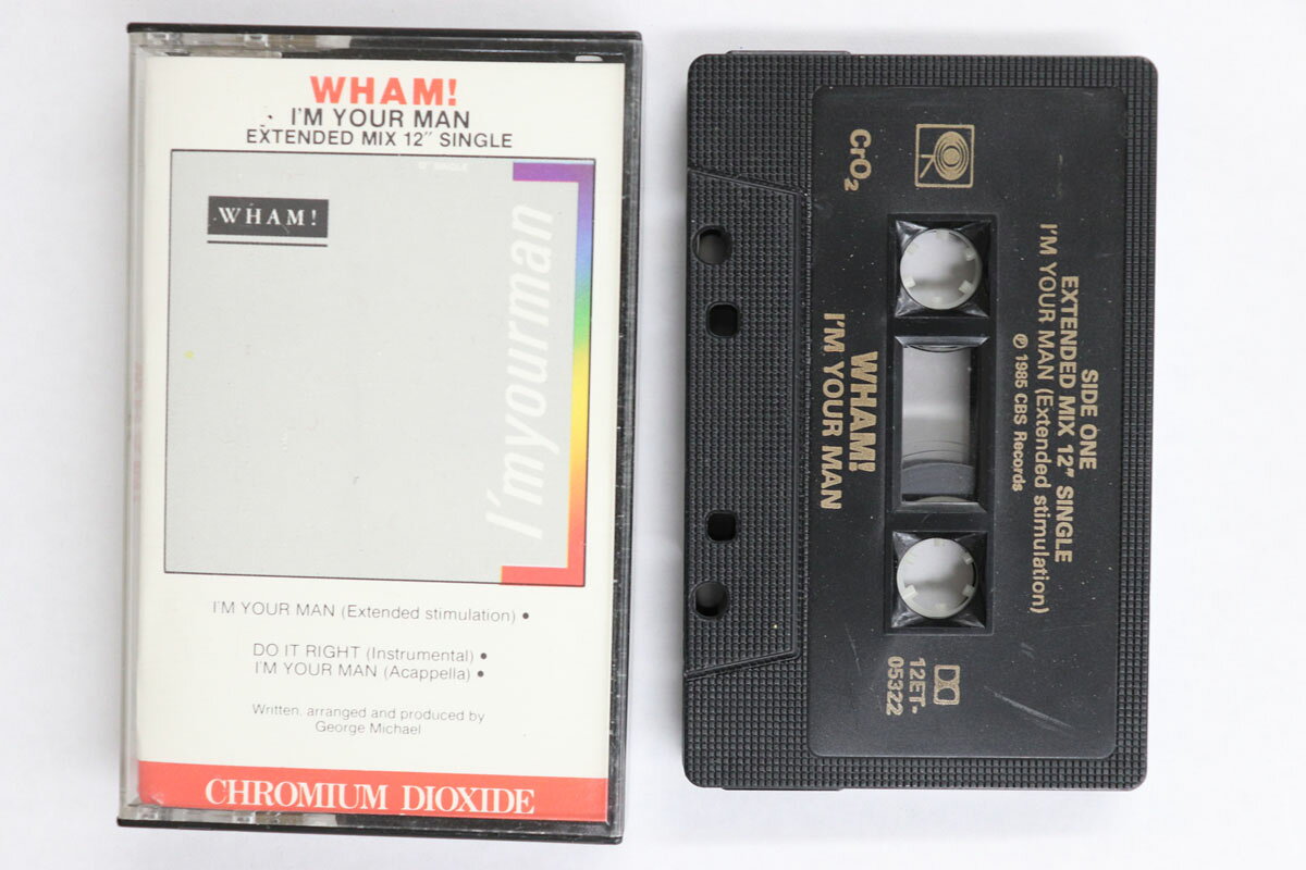 ・アーティスト Wham! ・タイトル I'm Your Man / Do It Right ・レーベル・型番 COLUMBIA 12ET05322 ・フォーマット カセットテープ ・コンディション(盤) 良い (VG+) ・コンディション...