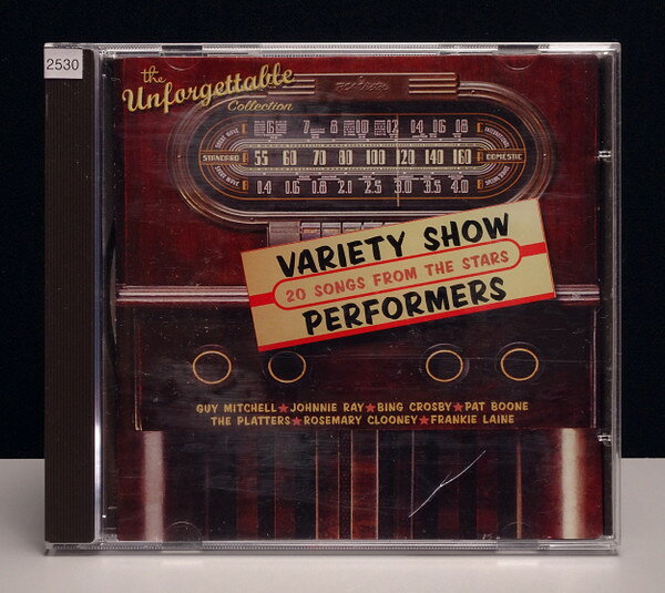 ・アーティスト Various ・タイトル The Unforgettable Collection - Variety Show Performers - 20 Songs From The Stars ・レーベル・型番 Octet OC...