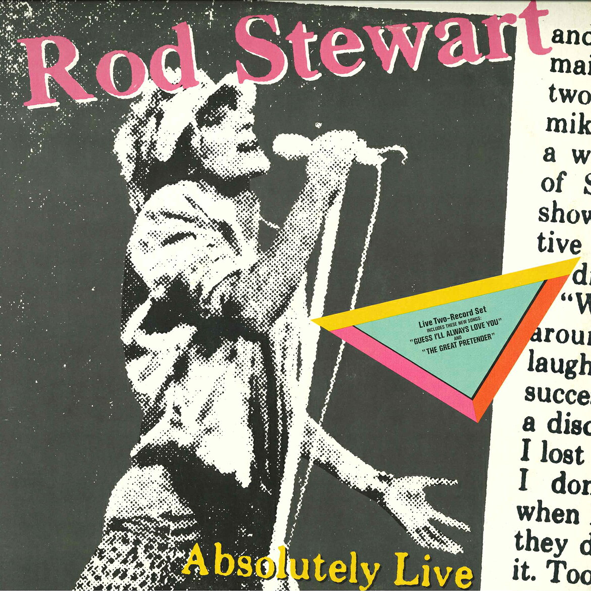 ・アーティスト Rod Stewart ・タイトル Absolutely Live ・レーベル・型番 WARNER BROS P56034 ・フォーマット LPレコード ・コンディション(盤) 非常に良い(EX) ・コンディション(ジャケッ...