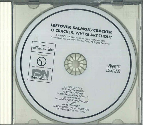 ・アーティスト Leftover Salmon , Cracker ・タイトル O Cracker, Where Art Thou? ・レーベル・型番 PITCH-A-TENT PAT18 ・フォーマット CD ・コンディション(盤) 良い...