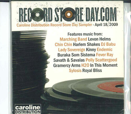・アーティスト Various ・タイトル Caroline Distribution Record Store Day Sampler - April 18, 2009 ・レーベル・型番 CAROLINE DISTRIBUTION RSD...