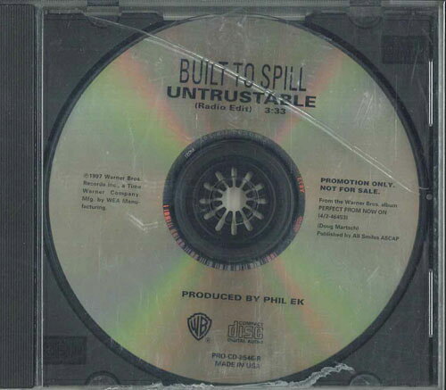 ・アーティスト Built To Spill ・タイトル Untrustable ・レーベル・型番 WARNER BROS. PROCD8546R ・フォーマット CD ・コンディション(盤) 良い (VG+) ・コンディション(ジャケット...