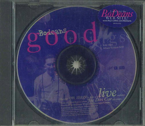 ・アーティスト Bodeans ・タイトル Good THINGS ・レーベル・型番 REPRISE PROCD7723 ・フォーマット CD ・コンディション(盤) 良い (VG+) ・コンディション(ジャケット) カバーなし ・コンディ...