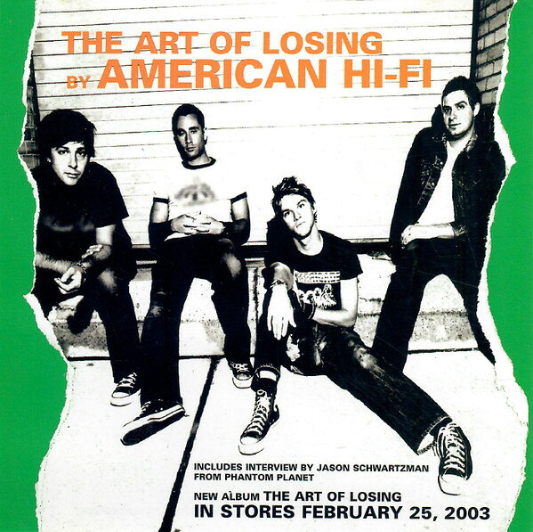 ・アーティスト American Hi-Fi ・タイトル The Art Of Losing ・レーベル・型番 Island ISLR157732 ・フォーマット CD ・コンディション(盤) 良い (VG+) ・コンディション(ジャケット...