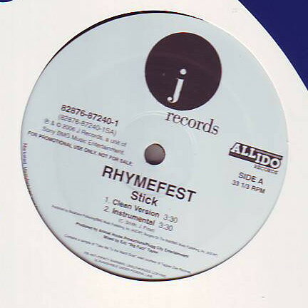 ・アーティスト Rhymefest ・タイトル Stick ・レーベル・型番 J Records 82876872401 ・フォーマット 12インチレコード ・コンディション(盤) 良い (VG+) ・コンディション(ジャケット) 良い (...
