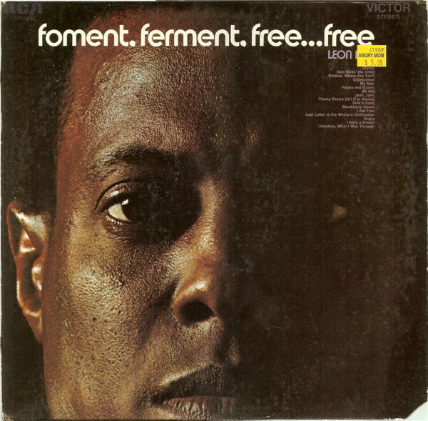 ・アーティスト Leon Bibb ・タイトル Foment, Ferment, Free... Free ・レーベル・型番 RCA Victor LSP4202 ・フォーマット LPレコード ・コンディション(盤) 非常に良い(EX) ・...