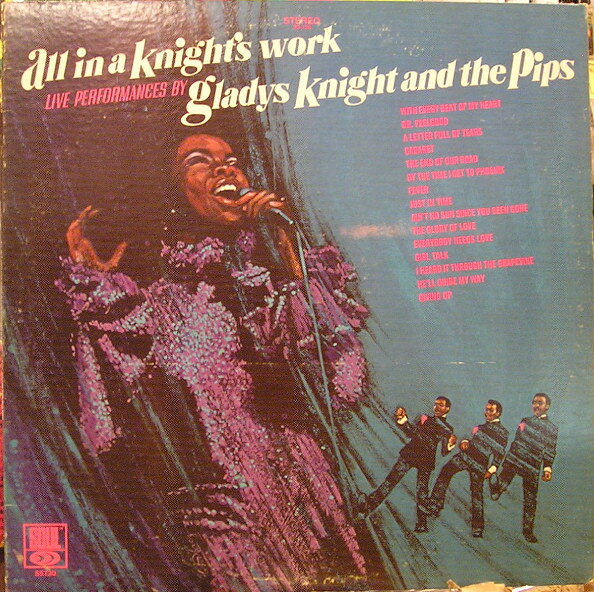 ・アーティスト Gladys Knight & The Pips ・タイトル All In A Knight's Work ・レーベル・型番 Soul SS730 ・フォーマット LPレコード ・コンディション(盤) 良い (VG+) ・コ...