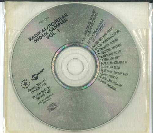 ・アーティスト Various ・タイトル Radikal / Popular Midem Sampler Vol. 1 ・レーベル・型番 RADIKAL MIDM1996 ・フォーマット CD ・コンディション(盤) 良い (VG+) ・...