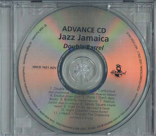 ・アーティスト Various ・タイトル Double Barrel ・レーベル・型番 HANNIBAL HNCD1421ADV ・フォーマット CD ・コンディション(盤) 良い (VG+) ・コンディション(ジャケット) カバーなし ...