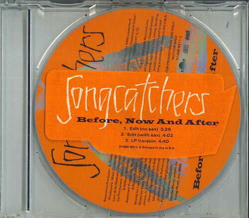 ・アーティスト Songcatchers ・タイトル Before, Now And After ・レーベル・型番 A&M 3145883112 ・フォーマット CD ・コンディション(盤) 良い (VG+) ・コンディション(ジャケット)...