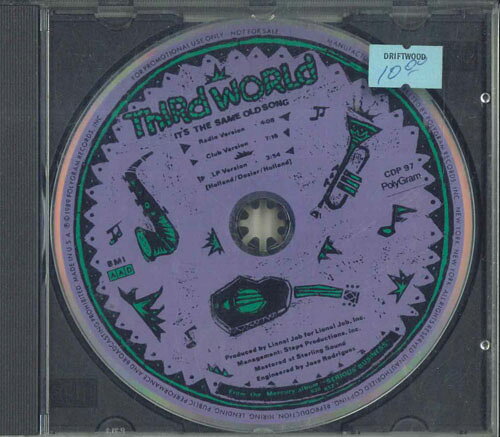 ・アーティスト Third World ・タイトル It's The Same Old Song ・レーベル・型番 POLYGRAM CDP97 ・フォーマット CD ・コンディション(盤) 良い (VG+) ・コンディション(ジャケット)...
