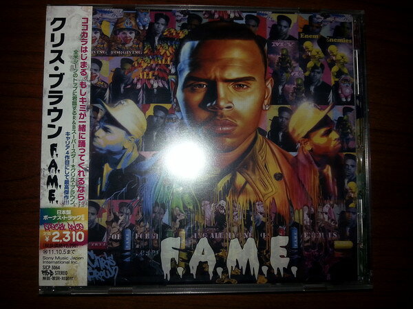 ・アーティスト クリス・ブラウン ・タイトル F.A.M.E. ・レーベル・型番 Jive SICP3064 ・フォーマット CD ・コンディション(盤) 良い (VG+) ・コンディション(ジャケット) ・コンディション(帯) オビなし ...