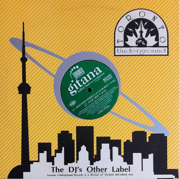 ・アーティスト Gitana ・タイトル Talkin' Bout A Revolution ・レーベル・型番 Toronto Underground TU034 ・フォーマット 12インチレコード ・コンディション(盤) 良い (VG+)...