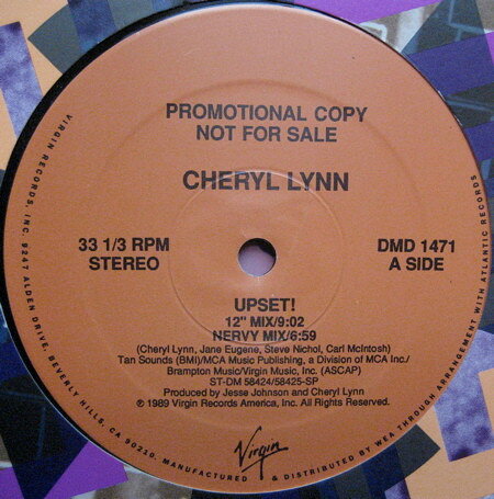 ・アーティスト Cheryl Lynn ・タイトル Upset! ・レーベル・型番 Virgin DMD1471 ・フォーマット 12インチレコード ・コンディション(盤) 良い (VG+) ・コンディション(ジャケット) 良い (VG+)...