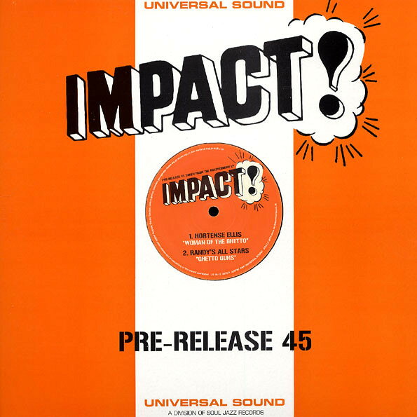 ・アーティスト Various ・タイトル Impact ! Pre-Release 45 ・レーベル・型番 ・フォーマット 12インチレコード ・コンディション(盤) 非常に良い(EX) ・コンディション(ジャケット) 良い (VG+) ...