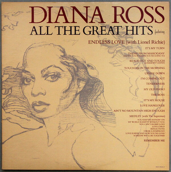 ・アーティスト Diana Ross ・タイトル All The Great Hits ・レーベル・型番 Motown MI3960C2 ・フォーマット LPレコード ・コンディション(盤) 良い (VG+) ・コンディション(ジャケット)...