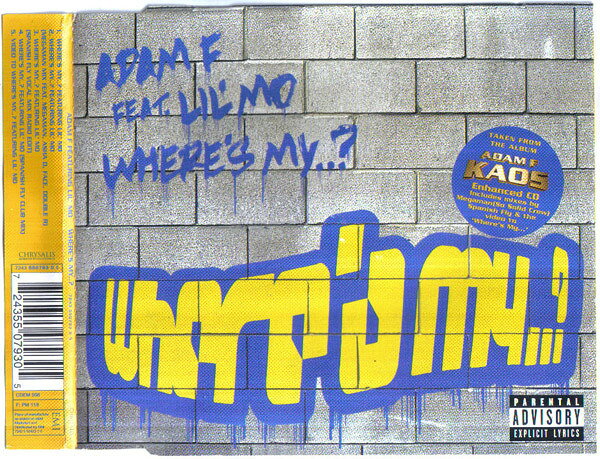 ・アーティスト Adam F, Lil' Mo ・タイトル Where's My..? ・レーベル・型番 EMI CDEM598 ・フォーマット CD ・コンディション(盤) 良い (VG+) ・コンディション(ジャケット) ・コンディショ...