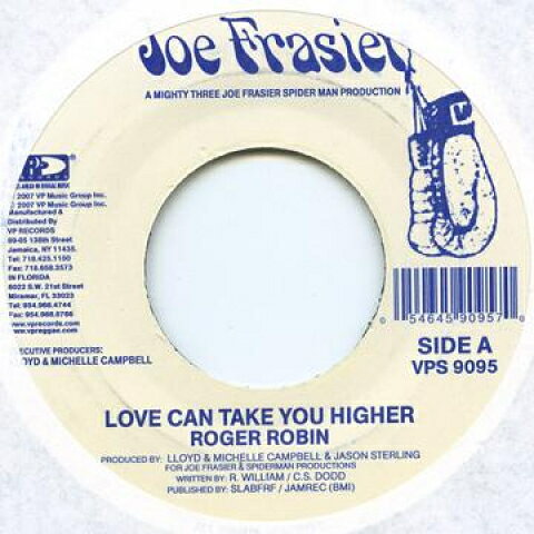 ・アーティスト Roger Robin ・タイトル Love Can Take You Higher ・レーベル・型番 Joe Frasier VPS9095 ・フォーマット 7インチレコード ・コンディション(盤) 新品 (M) ・コンデ...
