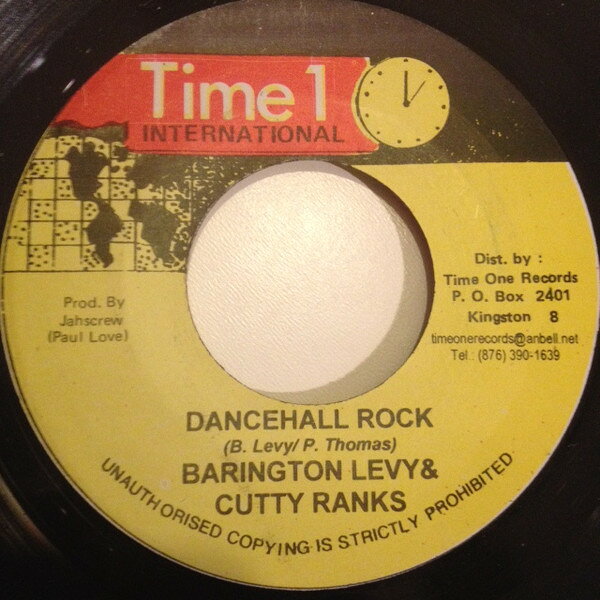 ・アーティスト Barrington Levy / Cutty Ranks ・タイトル Dancehall Rock ・レーベル・型番 Time 1 International NONE ・フォーマット 7インチレコード ・コンディション(...