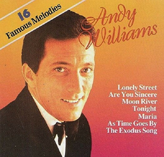 ・アーティスト Andy Williams ・タイトル 16 Famous Melodies ・レーベル・型番 World Music WM88018 ・フォーマット CD ・コンディション(盤) 良い (VG+) ・コンディション(ジャケ...